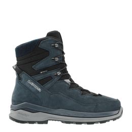 Lowa Herren Winterstiefel "OTTAWA EVO GTX", Gr. 44, blau, Leder, Textil, Schuhe, wasserdicht, winddicht,atmungsaktiv dank GORE-TEX Membrane