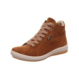 Legero Damen Ankleboots "Legero Stiefelette Leder", Gr. 37, braun, Leder, Schuhe
