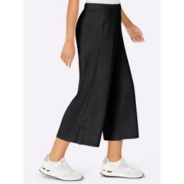 CR&Eacute;ATION L CREATION L Damen Culotte, schwarz, Gr. 38, unifarben, 50% Modal, 44% Polyester, 6% Elasthan, Hosen