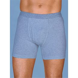 Herren Schl&uuml;pfer, Gr. 7, blau, 60% Baumwolle, 40% Polyamid, Unterhosen
