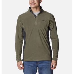 Columbia Herren Fleecepullover "KLAMATH RANGE II HALF ZIP", gr&uuml;n, Gr. L, Fleece, Obermaterial: 100% Polyester, Sweatshirts, f&uuml;r Outdoor-Abenteuer und