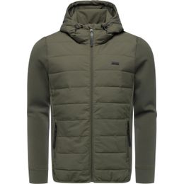 Ragwear Herren Steppjacke "Rendy Tech YOUMODO"olivgr&uuml;n, Gr. S, Obermaterial 1: 100% Polyester. Obermaterial 2: 47% Polyester, 47% Modal, 6% Elasthan.