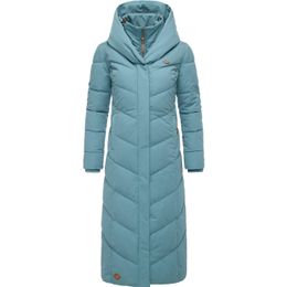 Ragwear Damen Steppmantel "Natalka Extralong"stein, Gr. S, Au&szlig;enmaterial: 100% Polyester. Innenfutter: 100% Polyester. Wattierung: 100% Polyester,