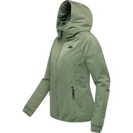 Ragwear Damen Outdoorjacke "Dizzie Tech", gr&uuml;n, Gr. 5XL, Obermaterial: 100% Polyester. Innenfutter: 100% Polyester, Jacken, Wasserdichte Damen