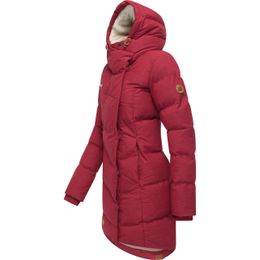 Ragwear Damen Wintermantel "Pavla", rot, Gr. XXL, Au&szlig;enmaterial: 100% Polyester. Innenfutter: 100% Polyester. Wattierung: 100% Polyester, M&auml;ntel,