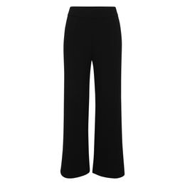 Zero Damen Stoffhose "Damen in 7/8 L&auml;nge", schwarz, Basic, Gr. 34, unifarben, Twill, Obermaterial: 96% Polyester, 4% Elasthan. Futter: 100%