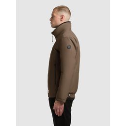 Khujo Herren Outdoorjacke "Huey", braun, Gr. XL, Obermaterial: 83% Polyester, 17% Elasthan. Innenfutter: 100% Nylon. Wattierung: 100% Polyester,