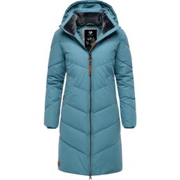 Ragwear Damen Wintermantel "Rebelka", blau, Gr. 5XL, Au&szlig;enmaterial: 100% Polyester. Innenfutter: 100% Polyester. Wattierung: 100% Polyester, M&auml;ntel,