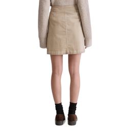 Marc O'Polo MARC O'POLO Damen Minirock, beige, Gr. 44, Obermaterial: 78% Baumwolle, 20% Viskose, 2% Elasthan, R&ouml;cke, aus Samt