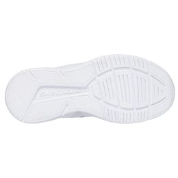 Skechers M&auml;dchen Sneaker "MICROSPEC ADVANCE", Gr. 35, blau, Lederimitat, Textil, Schuhe, Klettschuh in cooler Farbkombination, Gr&ouml;&szlig;enschablone zum
