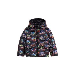 Tom Tailor Jungen Steppjackeschwarz multicolor car design, Gr. 116, bedruckt, Web, Obermaterial: 100% Polyester. Futter: 100% Polyester, Jacken, mit