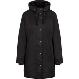 Parka Brandit "Brandit Brandit Women Savannah Winterparka", Damen, Gr. XXL, schwarz, 65% Polyester, 35% Baumwolle, unifarben, normal, ohne Ausschnitt, Jacken Parka