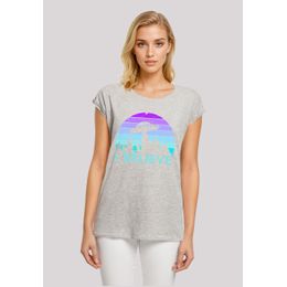F4NT4STIC Damen T-Shirt "I BELIEVE UFO Alien Raumschiff Retro", grau, Gr. XL, Obermaterial: 100% Baumwolle, Shirts, Premium Qualit&auml;t