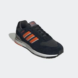 Herren Sneaker "RUN 80S", adidas Sportswear, Gr. 40, schwarz, Leder, Synthetik, Textil, Schuhe