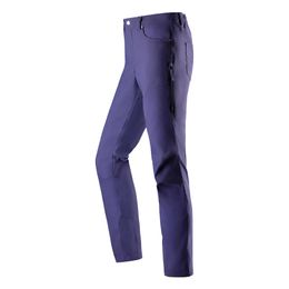 active by Lascana LASCANA ACTIVE Damen Trekkinghosemarine, Gr. 36, unifarben, Obermaterial: 95% Polyamid, 5% Elasthan, Hosen, mit Typischer Jeans Steppung