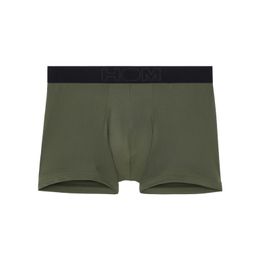 HOM Herren Boxershorts "Supersoft", Gr. L, gr&uuml;n, Obermaterial: 73% Polyamid, 27% Elasthan. Futter: 95% Baumwolle, 5% Elasthan, Unterhosen,