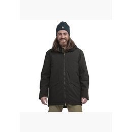 Sch&ouml;ffel SCH&Ouml;FFEL Herren Parka "Ins Parka Style Malkay MNS", schwarz, Gr. 58, Obermaterial: 100% Polyester. Futter: 100% Polyester. Wattierung: 100%