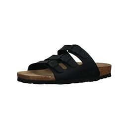 Rohde Damen Pantolette "Rohde Sandalen Lederimitat", Gr. 36, schwarz, Lederimitat, Schuhe