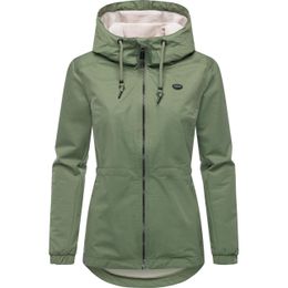 Ragwear Damen Outdoorjacke "Dankka Tech"olivgr&uuml;n, Gr. S, Obermaterial: 100% Polyester; Innenfutter: 100% Polyester, Jacken, Stylische Damen