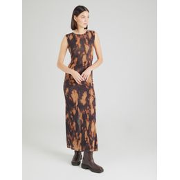 WEEKDAY Kleid Damen Gr&ouml;&szlig;e 36 schoko / cognac / cappuccino Winterkleid