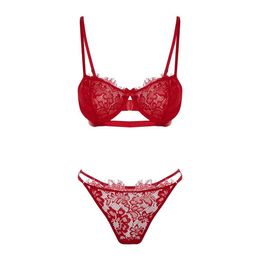 Trendyol W&auml;sche-Set Damen Gr&ouml;&szlig;e 90 rot