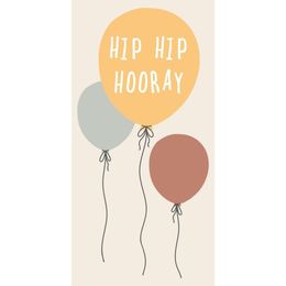 IB Laursen Serviette 10x20 cm Hip Hip Hooray 10 x 20 cm, Packung mit 16 St&uuml;ck skandinavische Deko Online Shop