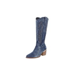 Ital-Design Cowboy Boots female Blue size 39
