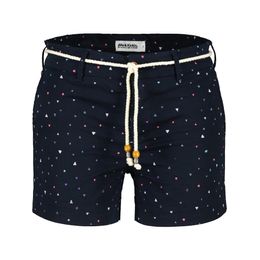 alife and kickin alife & kickin Shorts 'JuleAK B' Damen Gr&ouml;&szlig;e 36 marine / hellblau / lila / wei&szlig;