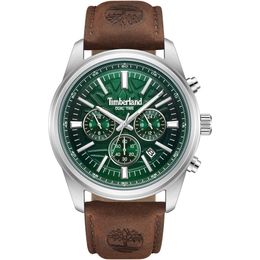 Timberland Analoguhr Herren Gr&ouml;&szlig;e One Size braun / gr&uuml;n / silber
