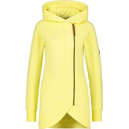 alife and kickin Alife & Kickin Zip-Up Hoodie 'BibianeAK A' female Yellow size S