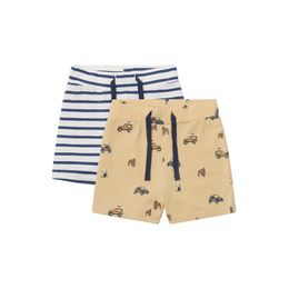 HUST & CLAIRE Hust & Claire Shorts 'Hau' Gr&ouml;&szlig;e 80 blau / braun / cappuccino / wei&szlig;