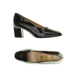 Salvatore Ferragamo Pumps Damen Gr&ouml;&szlig;e 39.5 Second Hand schwarz