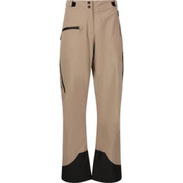 SLOPE Skihose 'Zuki' Damen Gr&ouml;&szlig;e L beige / schwarz