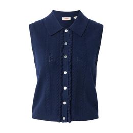Levi's Levi's Knitted Vest 'Supersoft Mini Ruffle Vest Top' female Blue size L
