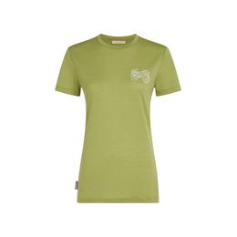 Icebreaker Performance Shirt 'Tech Lite' female Green size M