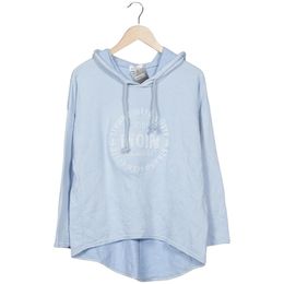 Zwillingsherz Kapuzenpullover Damen Gr&ouml;&szlig;e L Second Hand hellblau
