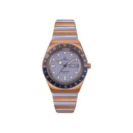 Timex Uhr Damen Gr&ouml;&szlig;e One Size rosegold / anthrazit / lila