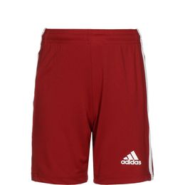 adidas Performance Sporthose 'Squadra 21' Jungen Gr&ouml;&szlig;e 140 rot / wei&szlig;