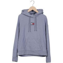Tommy Jeans Kapuzenpullover Damen Gr&ouml;&szlig;e M Second Hand hellblau