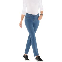 CR&Eacute;ATION L Damen Thermojeans mit angerauter Innenseite blue-bleached Gr&ouml;&szlig;e 23