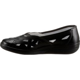 Aco Damen Slipper schwarz Gr&ouml;&szlig;e 37