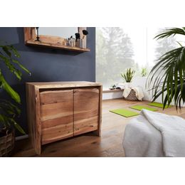 Badschrank Akazie 70x40x60 natur lackiert PURE ACACIA #611