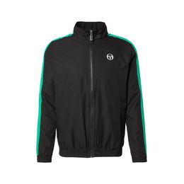 Sergio Tacchini Jacke 'CARLO' Herren Gr&ouml;&szlig;e M gr&uuml;n / schwarz / wei&szlig;