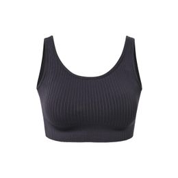 Tchibo - Seamless-Sport-Bustier - Damen - Gr. M - anthrazit