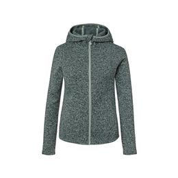 Tchibo - Strickfleece-Jacke - Damen - Gr. M - dunkelgr&uuml;n