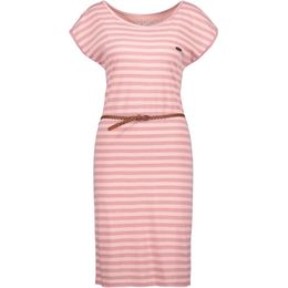 alife and kickin alife & kickin Kleid 'ElliAK' Damen Gr&ouml;&szlig;e 44 braun / rosa / puder Winterkleid