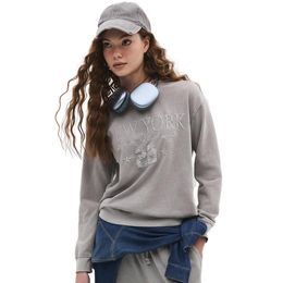 No Matter What Sweatshirt female Grey size S