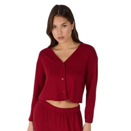 No Matter What Knit Cardigan female Red size S