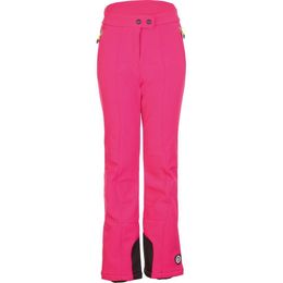 Killtec Outdoorhose ' Enesa ' M&auml;dchen Gr&ouml;&szlig;e 128 gelb / pink / schwarz / wei&szlig;