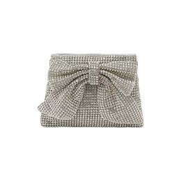 KRZY Clutch Damen Gr&ouml;&szlig;e One Size silber